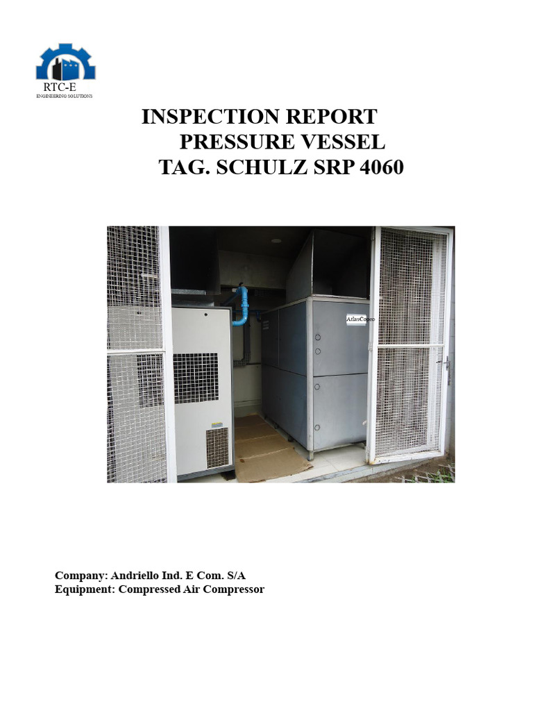 Pressure vessel record NR13 | PDF | Calibration | Pressure Measurement