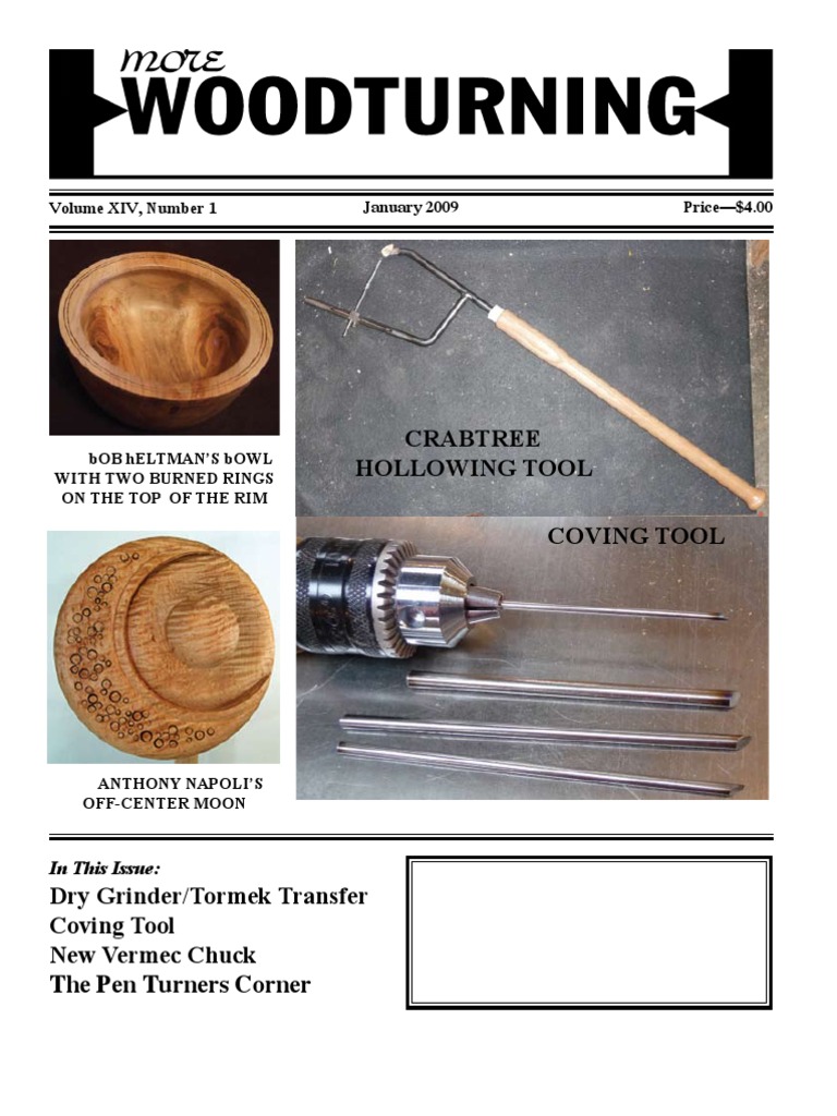 More Woodturning Jan2009 | PDF | Industrial Processes | Metalworking