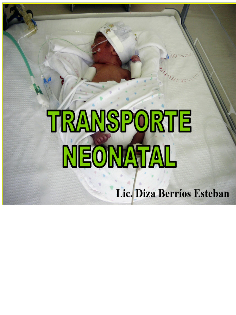 Transport Néonatal | PDF | Allaitement | Médecine