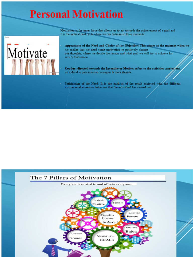Motivation and Personal Commitment | PDF