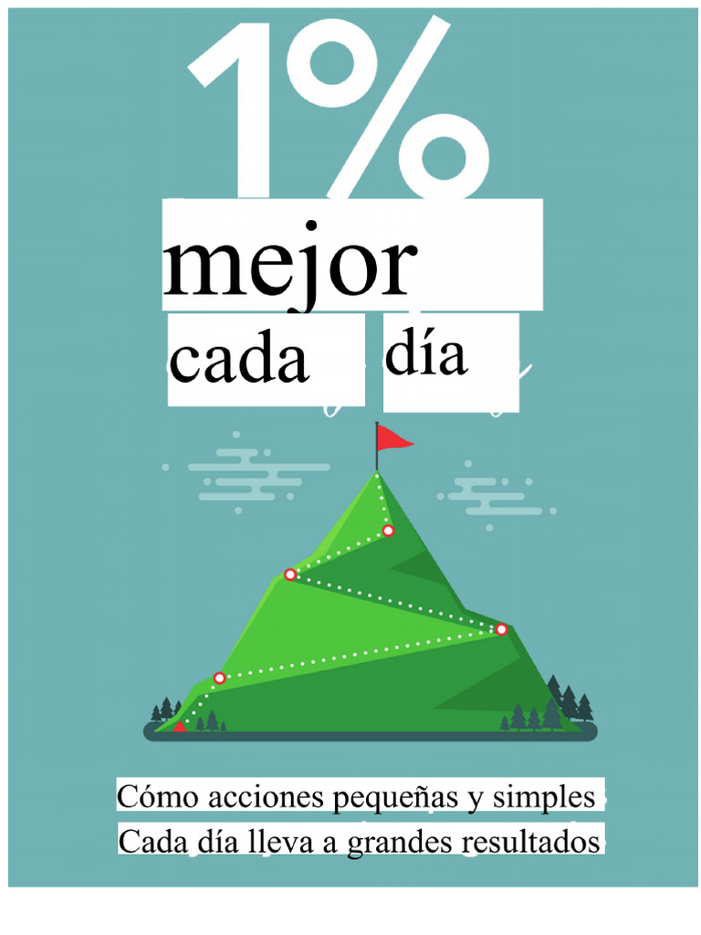 1 Porcentaje Mejora Cada Día Cómo Acciones Pequeñas y Sencillas Cada ...