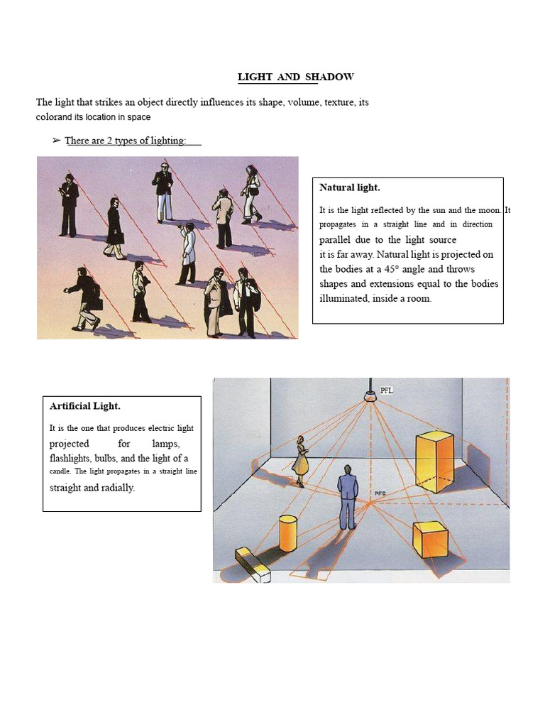 Understanding Light and Shadow Techniques | PDF | Lighting | Shadow