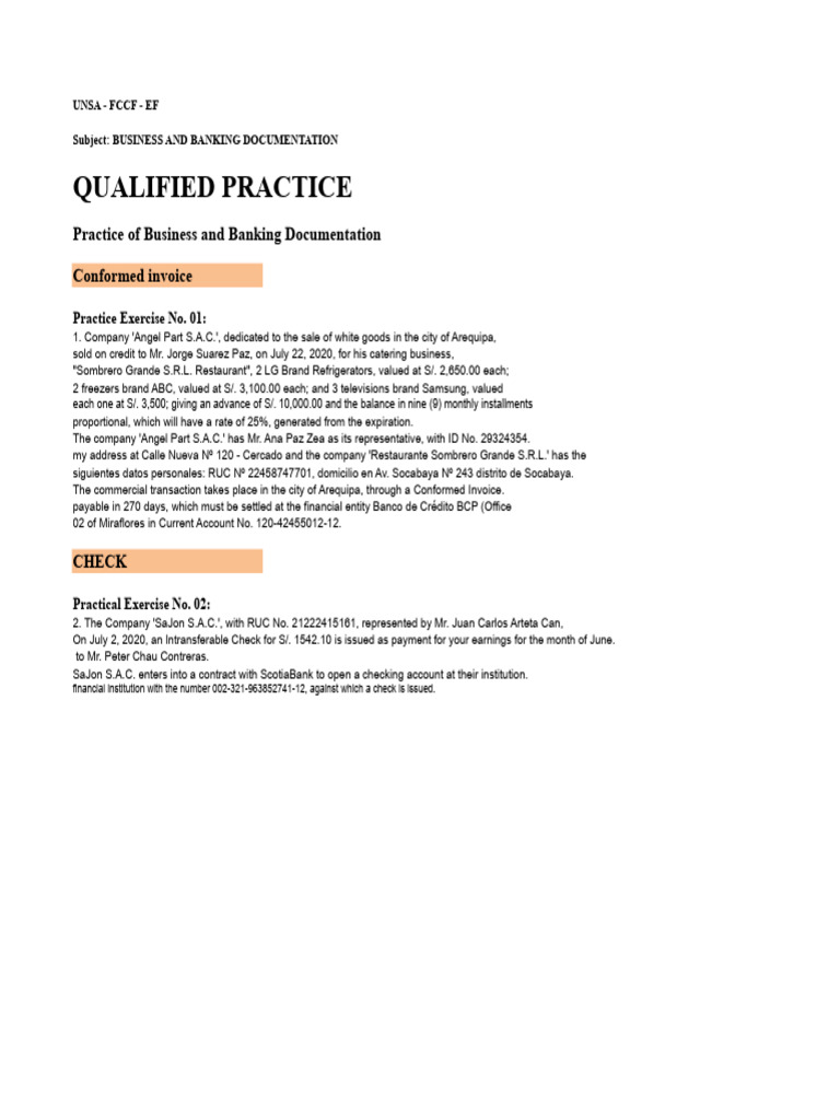 32 Confirmed Invoice and Checks - Qualified Practice of | PDF ...
