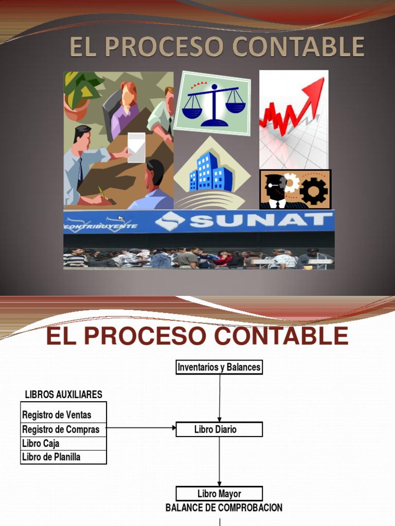 El Proceso Contable | PDF | Contabilidad | Economias