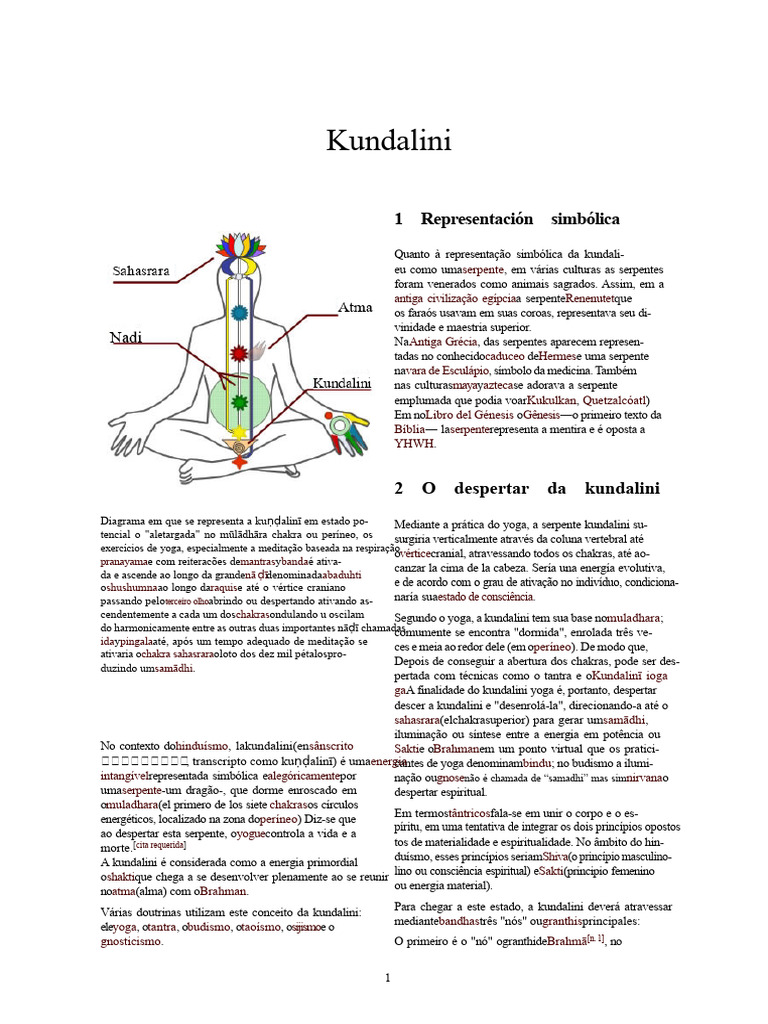 Kundalini | PDF | Kundalini | Chacra