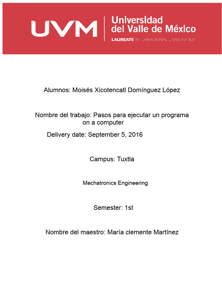 Steps To Execute A Program | PDF | Computer Program | Programming