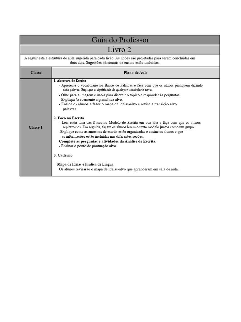 Write_Right_Beginner_2_Guia_do_Professor_www.frenglish.ru | PDF | Lição ...