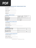 Employee Exit Pass Format | PDF