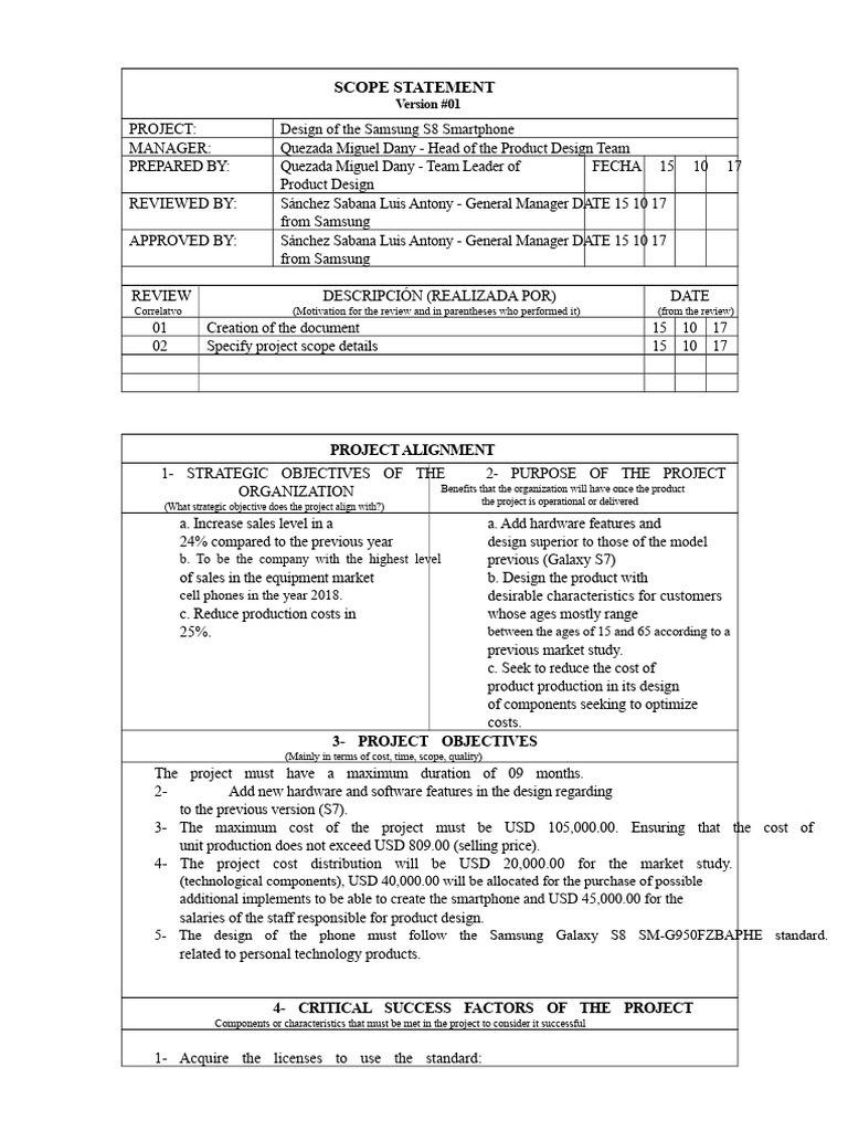 4. Model Declaration Scope Version | PDF | Smartphone | Specification ...