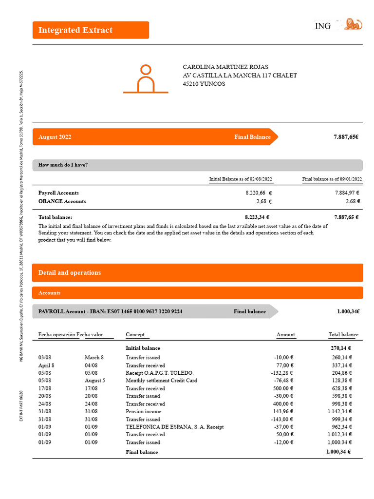 Monthly Extract August 2022 | PDF | Investing | Financial Services