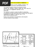 Scour Analysis Guide for Bridges | PDF | Flood | Civil Engineering