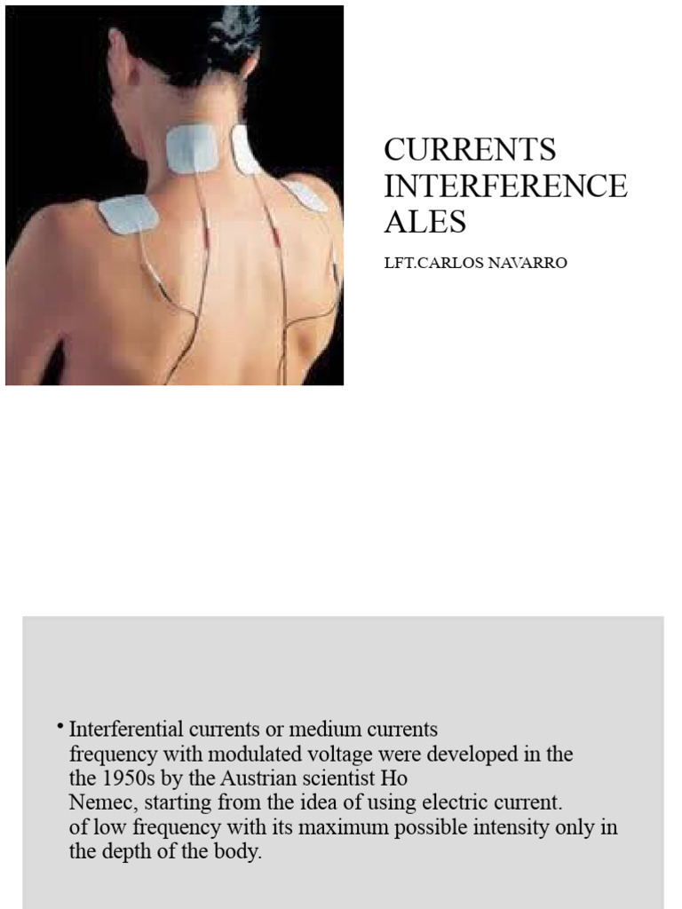 INTERFERENCE CURRENTS | PDF | Alternating Current | Frequency