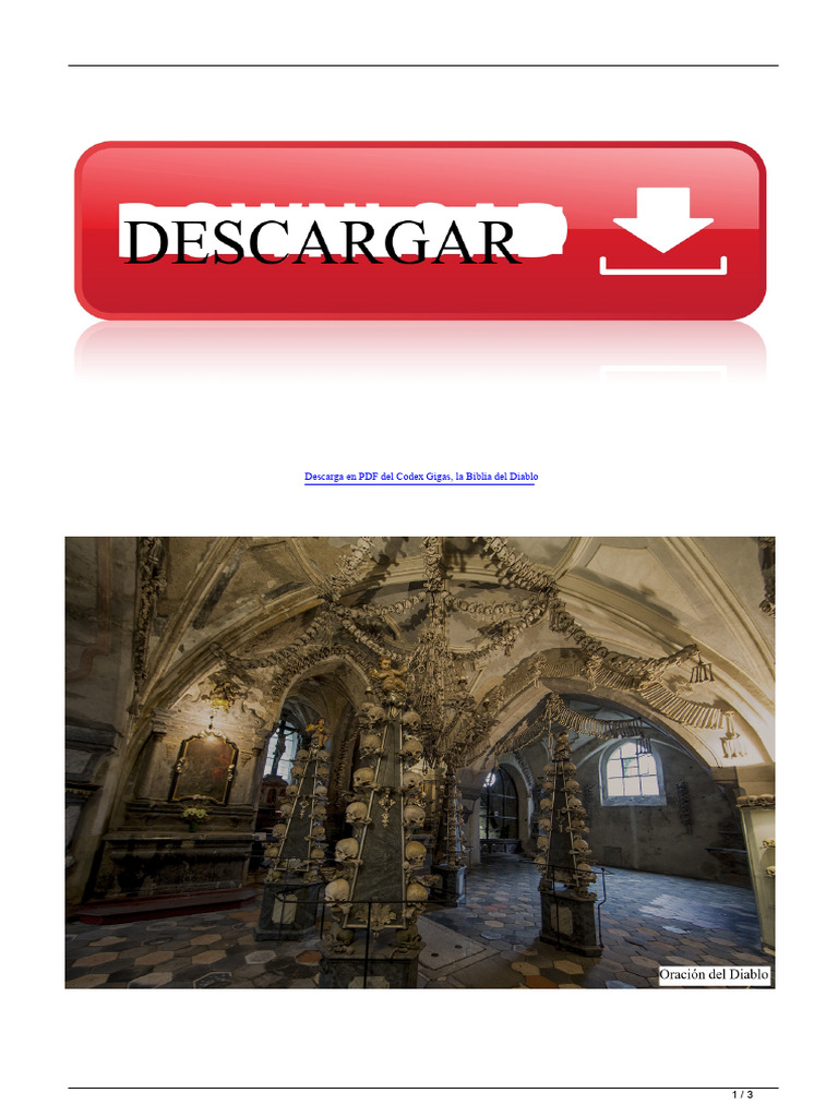 Descarga PDF del Codex Gigas | PDF