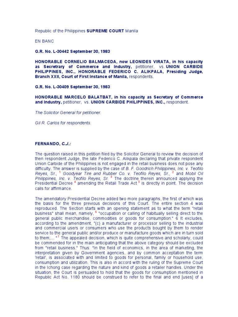 Retail Trade Liberalization Act of 2000 | PDF | Product (Business ...