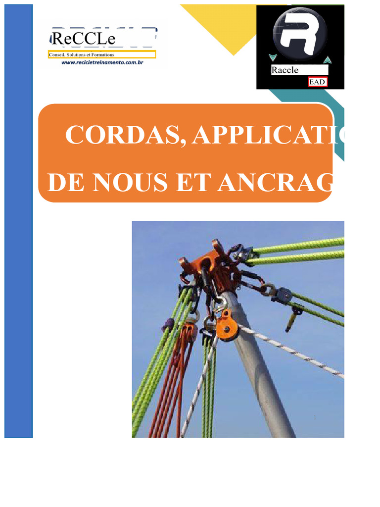 Cordes et Ancrages en Sauvetage | PDF | Nœud | Corde