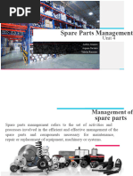 Spare Parts Management and Classification | PDF | Inventory ...