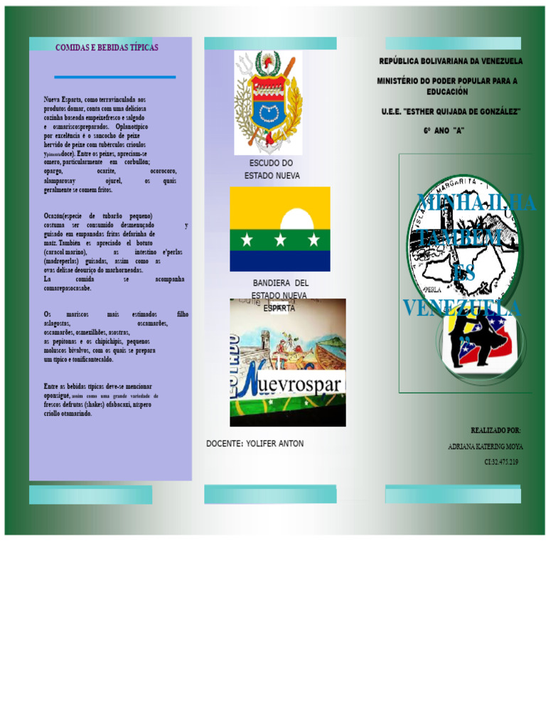 Comidas e Bebidas Típicas da Venezuela | PDF | Fruto do mar