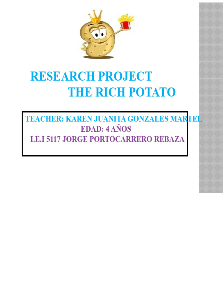 The Rich Potato - Karen - 5117 | PDF | Potato | Foods
