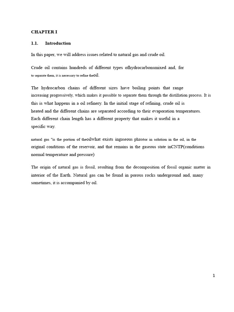 Crude Oil and Natural Gas | PDF | Cracking (Chemistry) | Petroleum