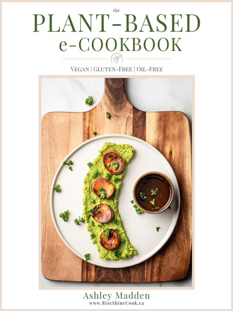 Plant-Based Vegan e-Cookbook Guide | PDF | Teaspoon | Chocolate