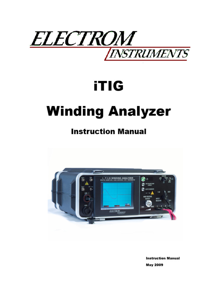iTIG_Manual_2_8_2010 | PDF | Usb Flash Drive | Insulator (Electricity)