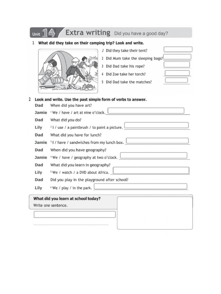 Extra Writing | PDF