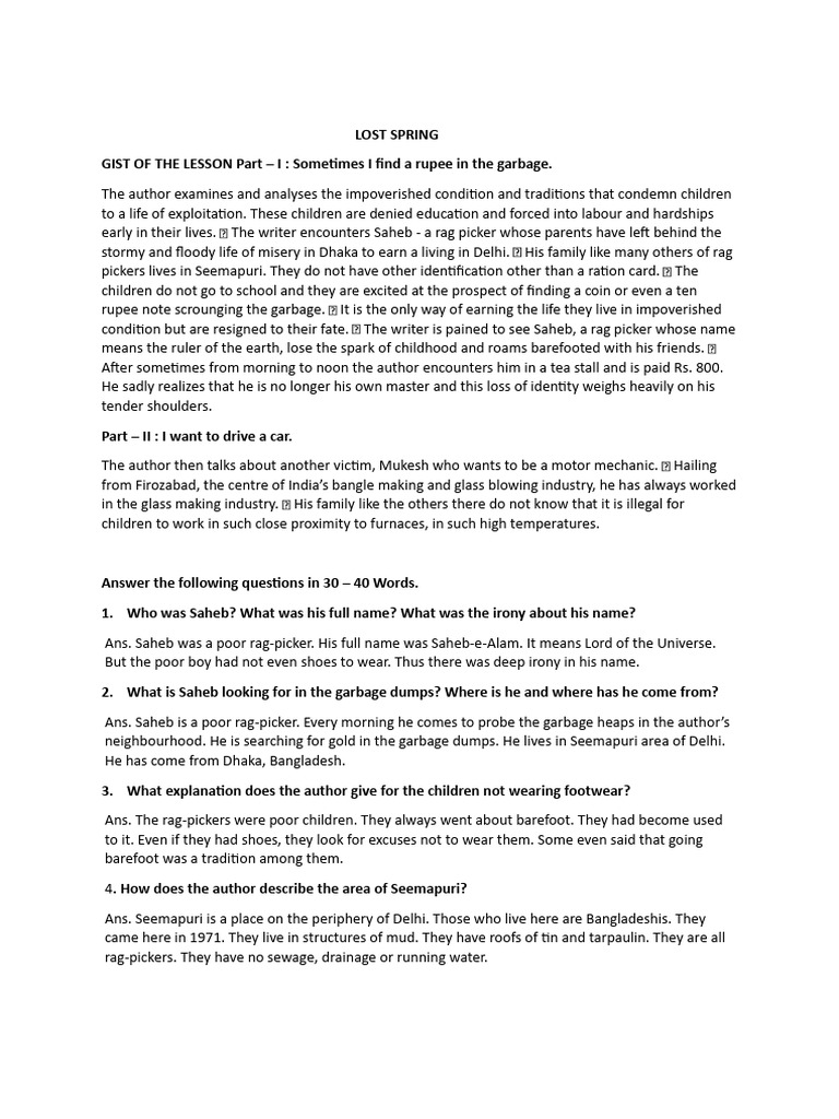 class 12 notes | PDF