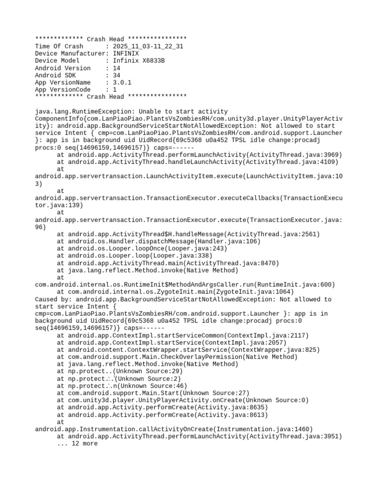 Mod Menu Crash 2025 11 03-11 22 31 | PDF | Software Development ...