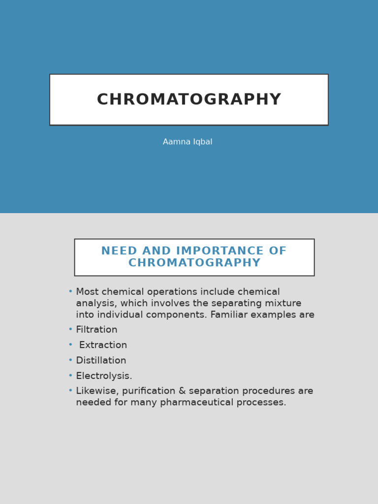 Chromatography (New) | PDF | Chromatography | High Performance Liquid ...