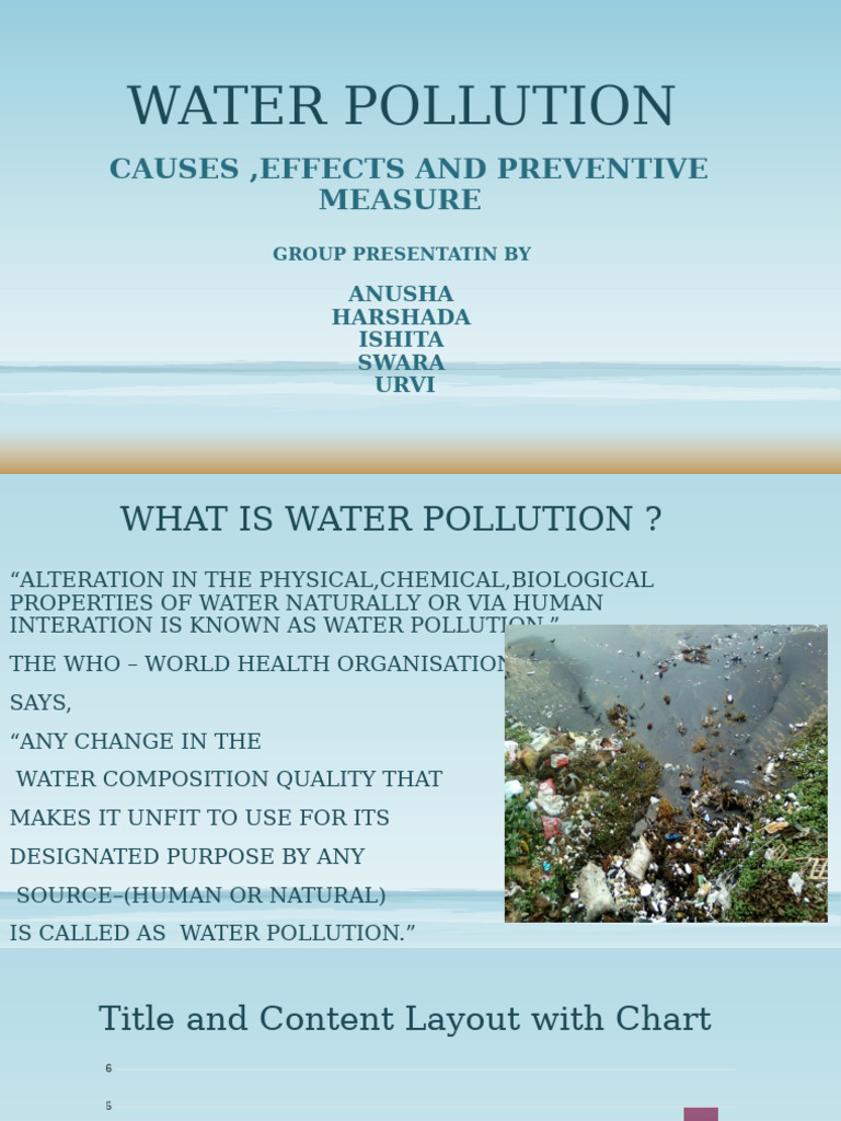 Water Pollution: Causes & Solutions | PDF