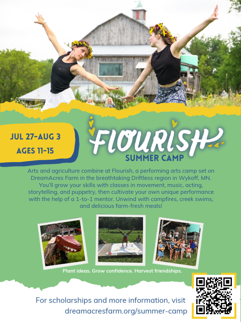 Flourish Squares Flyer 8.5x11 | PDF