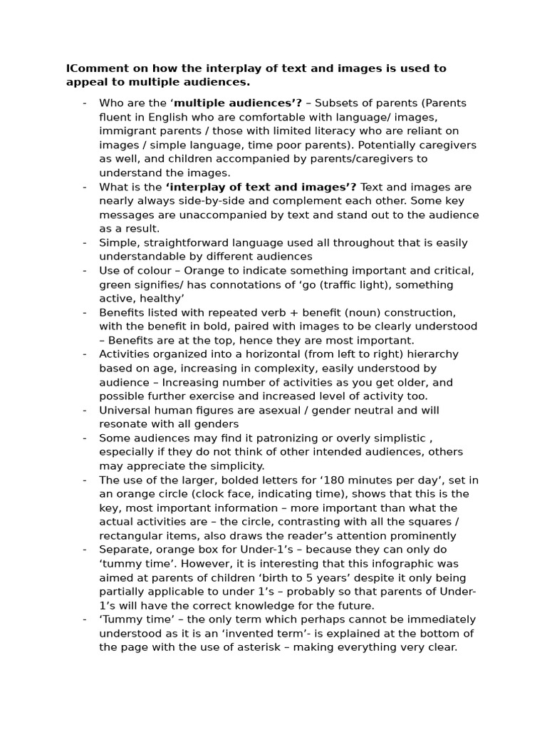 Exemplar Infographic Essay | PDF | Infographics | Information