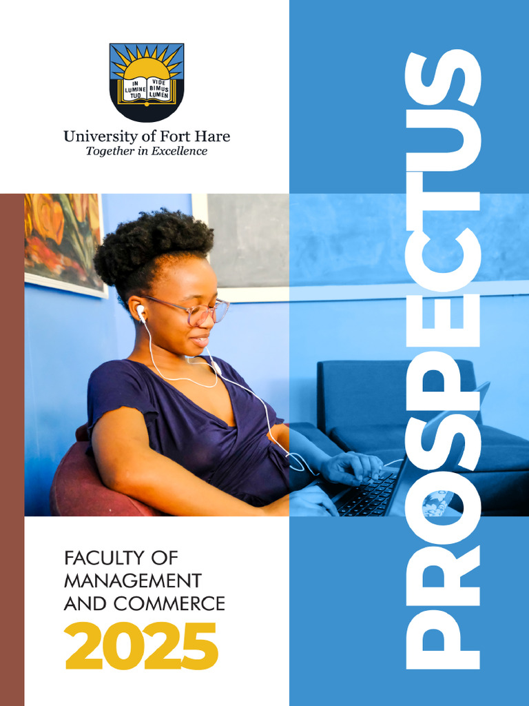 University of Fort Hare 2025 Prospectus | PDF | Academic Degree ...