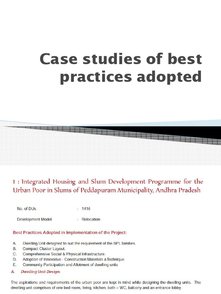 Case Studies of Best Practices Adopted (1).Pptx | PDF