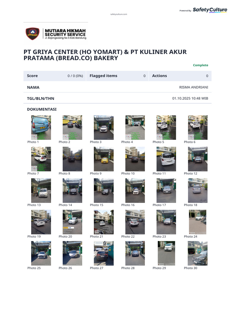 Guest Reception Report for GRIYA CENTER | PDF