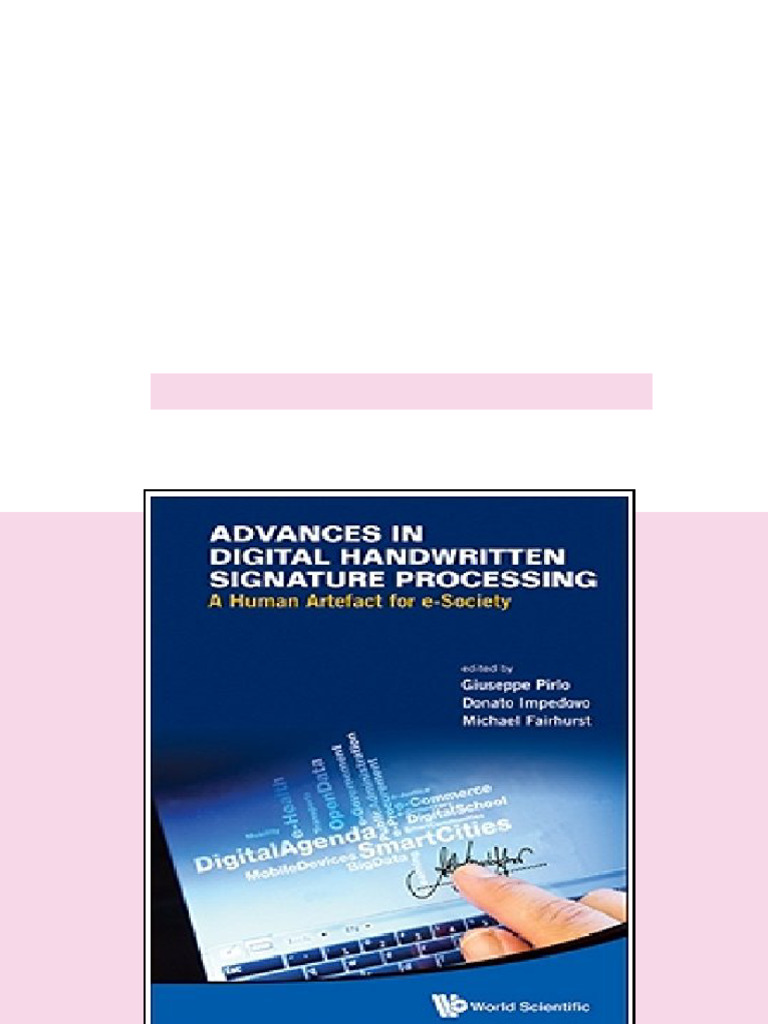 (Ebook) Advances in Digital Handwritten Signature Processing: A Human ...