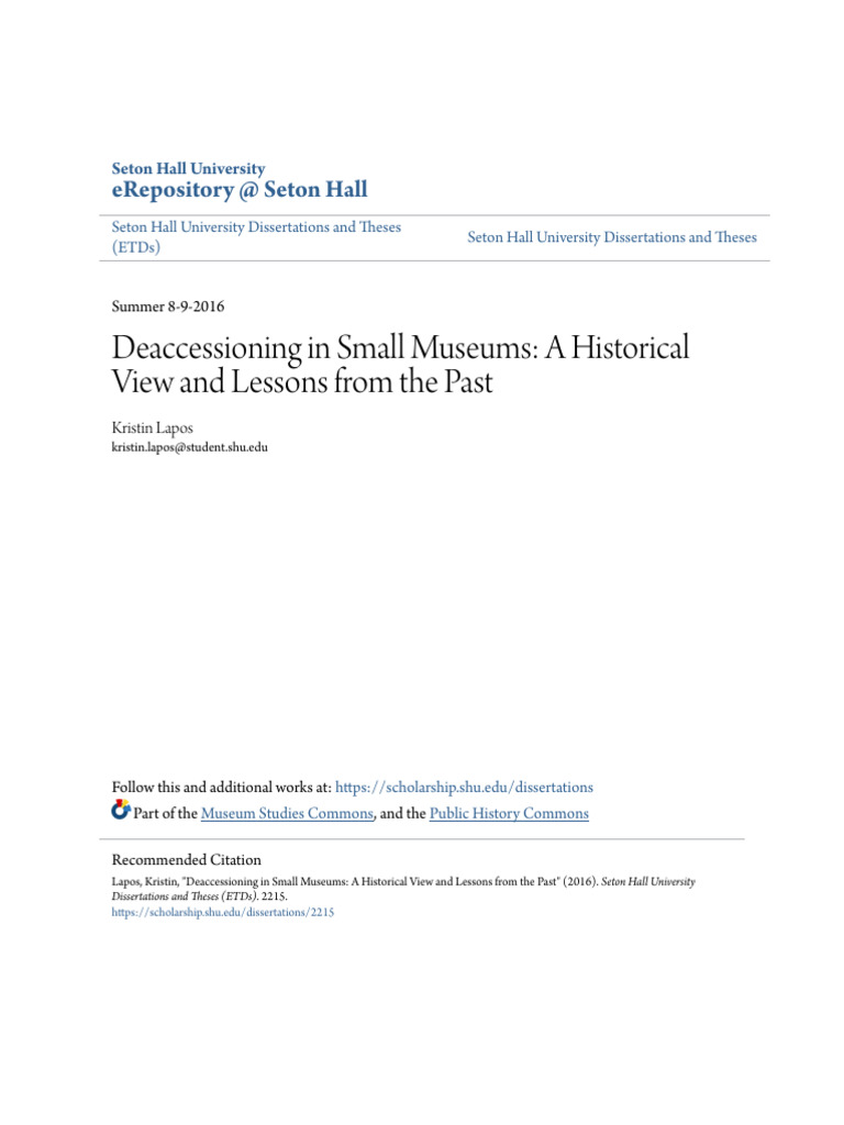 book-87224 | PDF | Museum | Thesis
