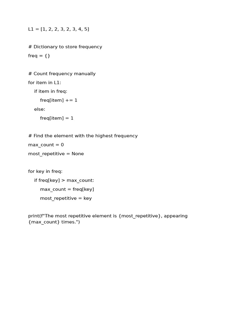 Python Counter | PDF