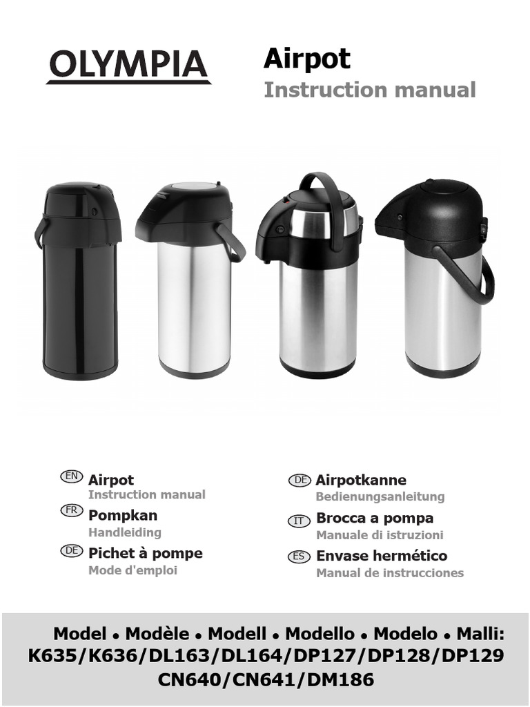 Airpots User Manual | PDF
