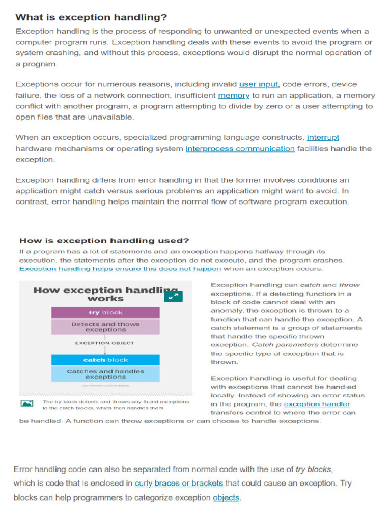 32-Module 6_ Exception Handling-04-04-2025 | PDF