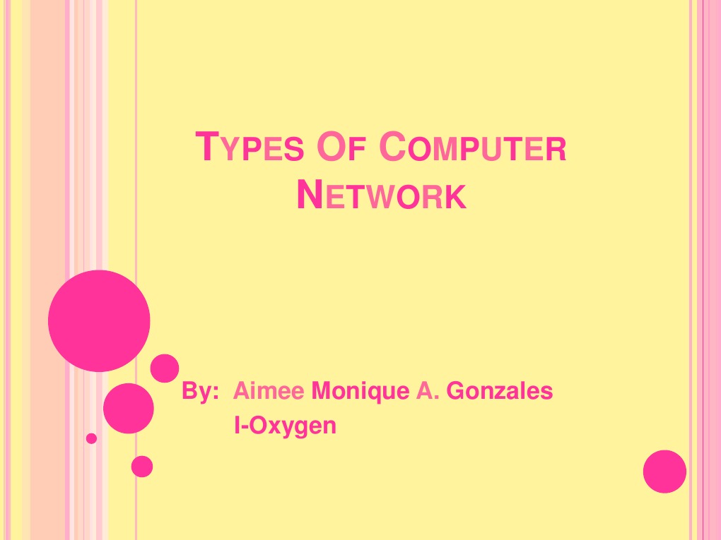 Types Of Computer Network PDF Wide Area Network Local Area Network