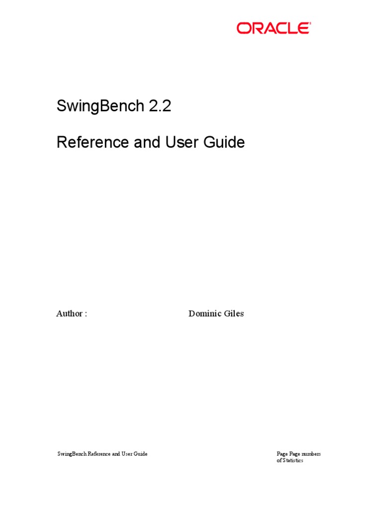 Swing Bench 22 | PDF | Oracle Database | Command Line Interface