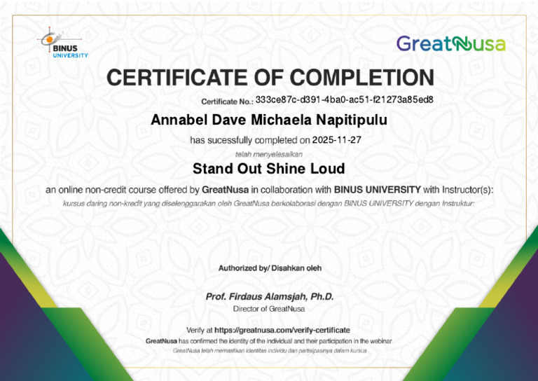 Microsoft Certificate | PDF
