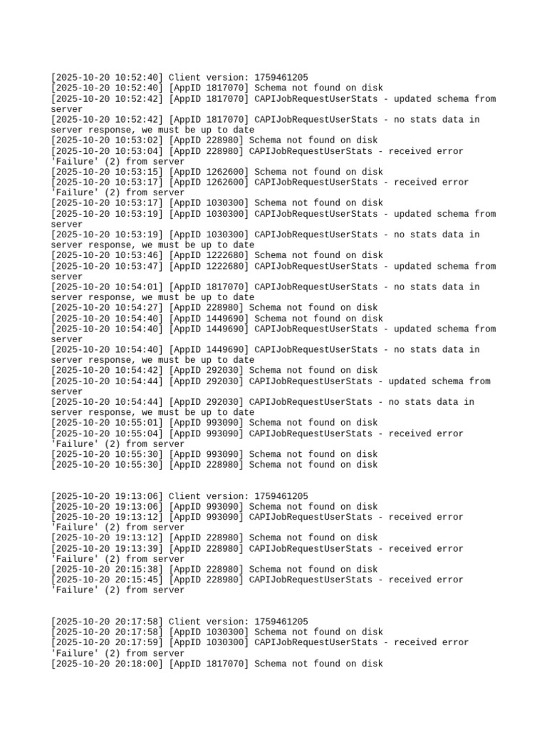 Stats Log | PDF | Server (Computing) | Data