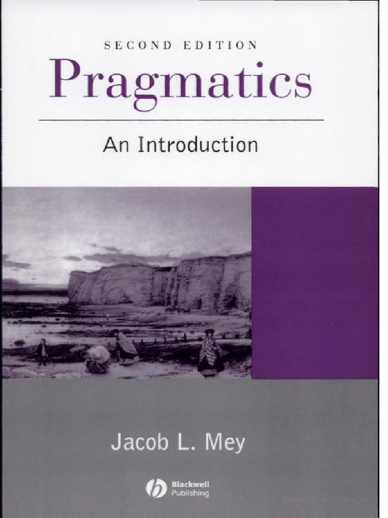 An Introduction To Pragmatics by Jacob L. Mey | PDF