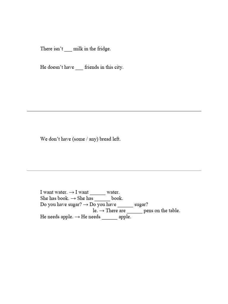 Fill in the Blanks: Articles Practice | PDF