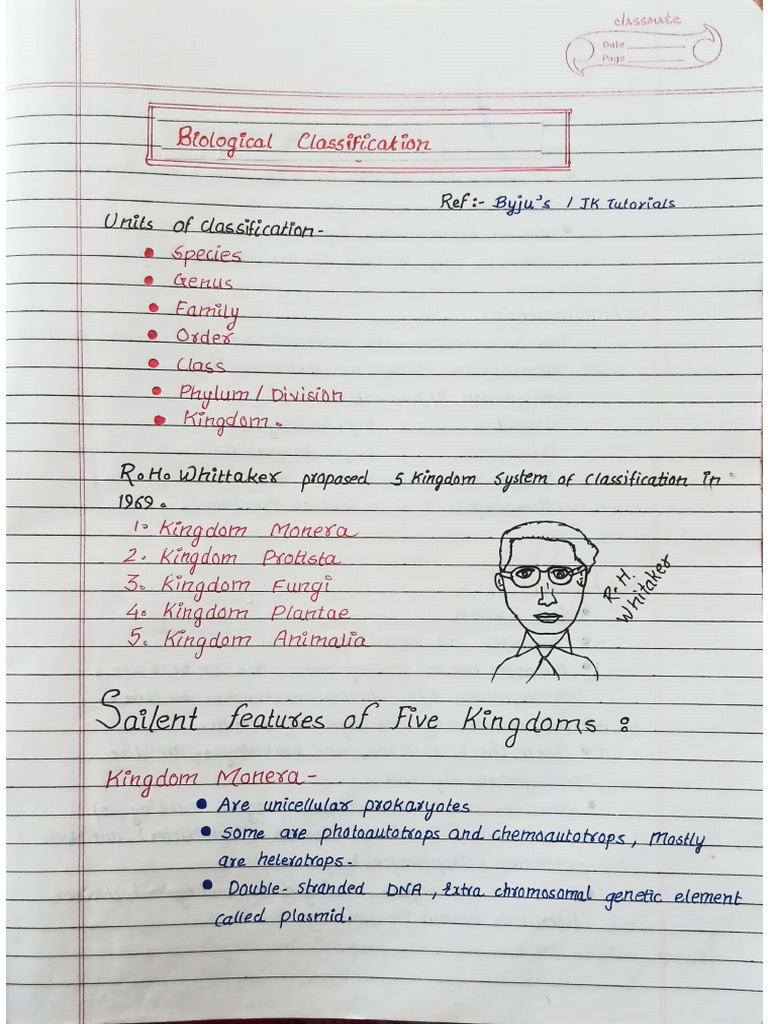 2. Biological Classification | PDF