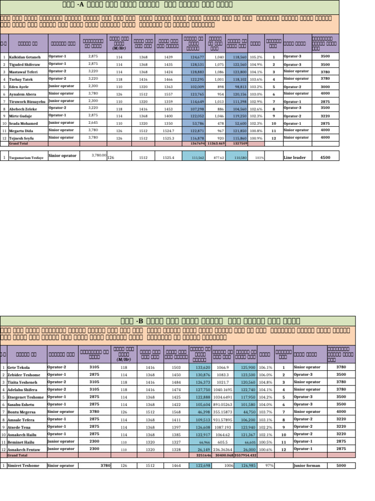 Half Year Employee Performance Report New | PDF
