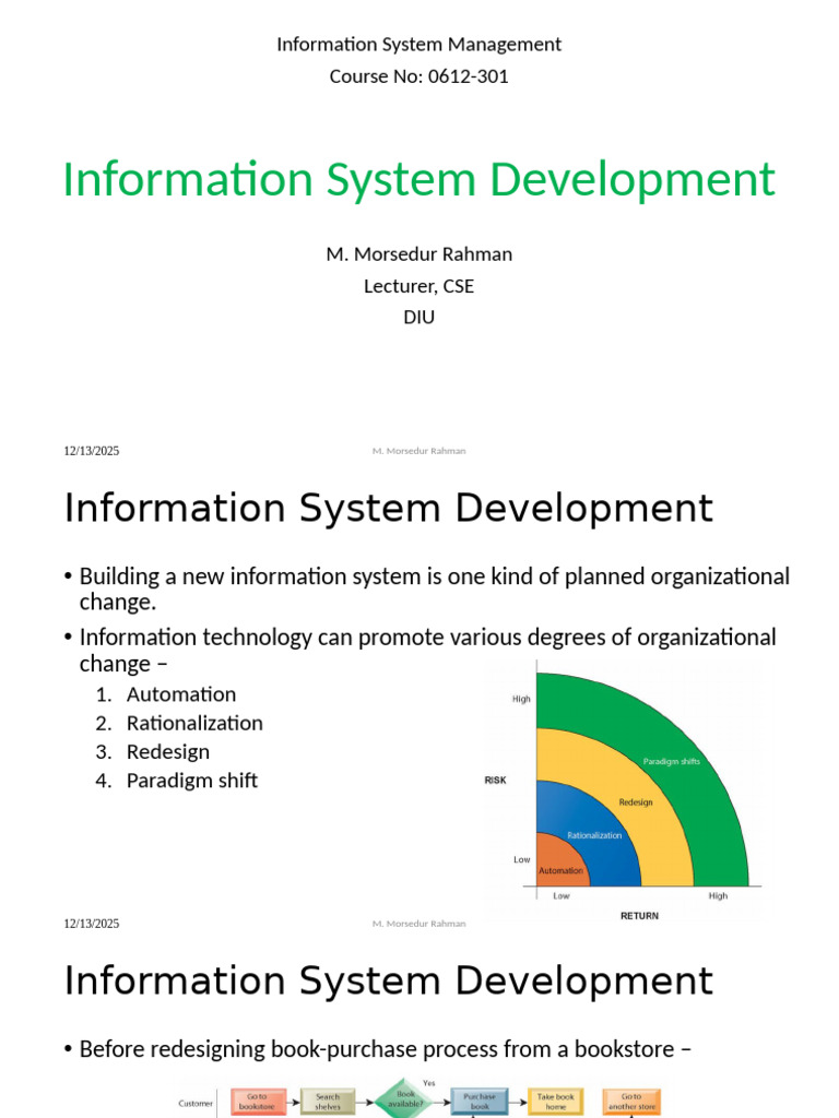 Information System Development | PDF | Inheritance (Object Oriented ...