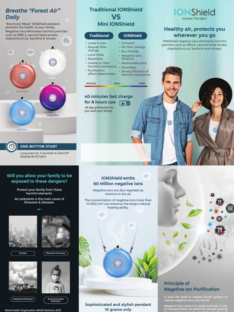 IONShiled Leaflet (May) - EN | PDF | Smoke | Particulates
